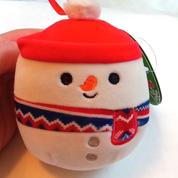 Squishmallows | Toys | New Manny Snowman Born October 5th Original ...